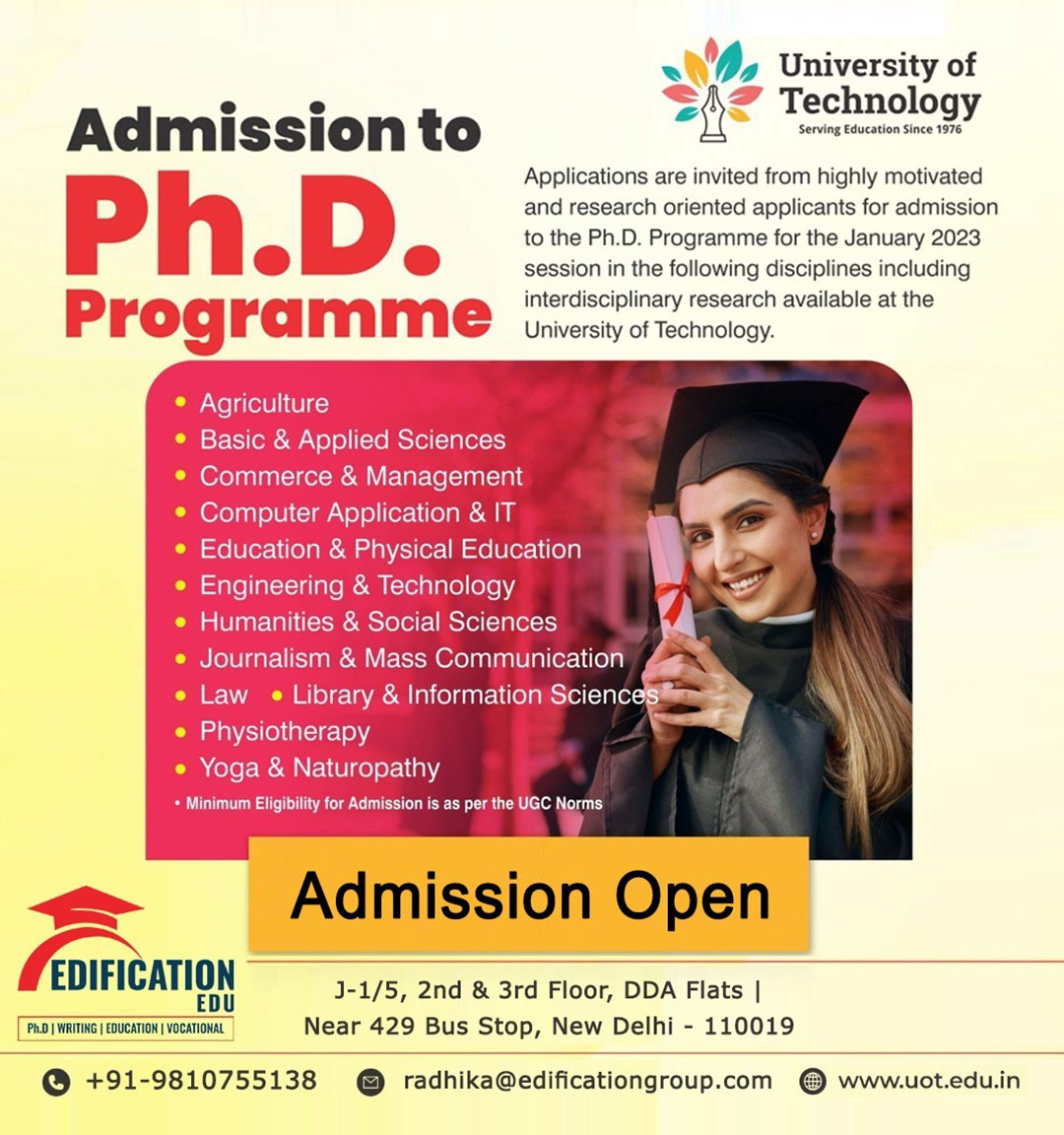 PhD Consultants & Assistance Services in Delhi NCR, India